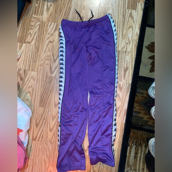 Kappa | Pants & Jumpsuits | Kappa Purple Track Pants | Poshmark